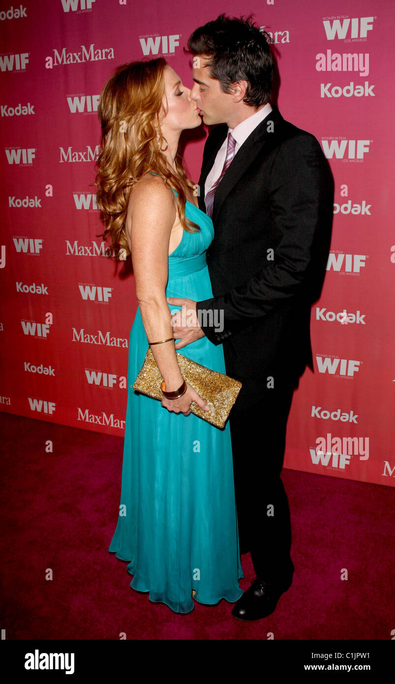 Poppy Montgomery et son mari, l'acteur Adam Kaufman le Women in Film ...