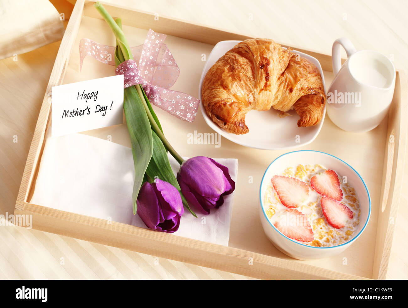 French happy mothers day card Banque de photographies et d’images à ...