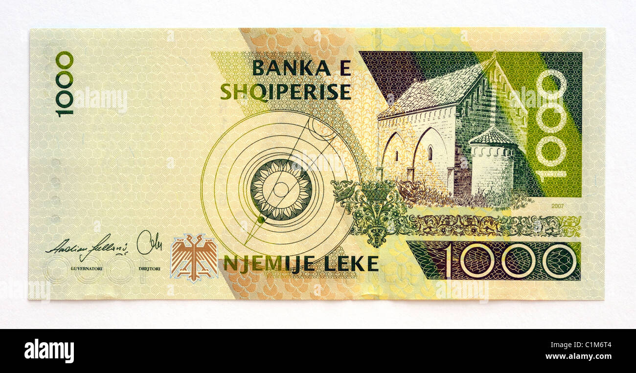 1000 lek albanais Banque de photographies et d’images à haute ...