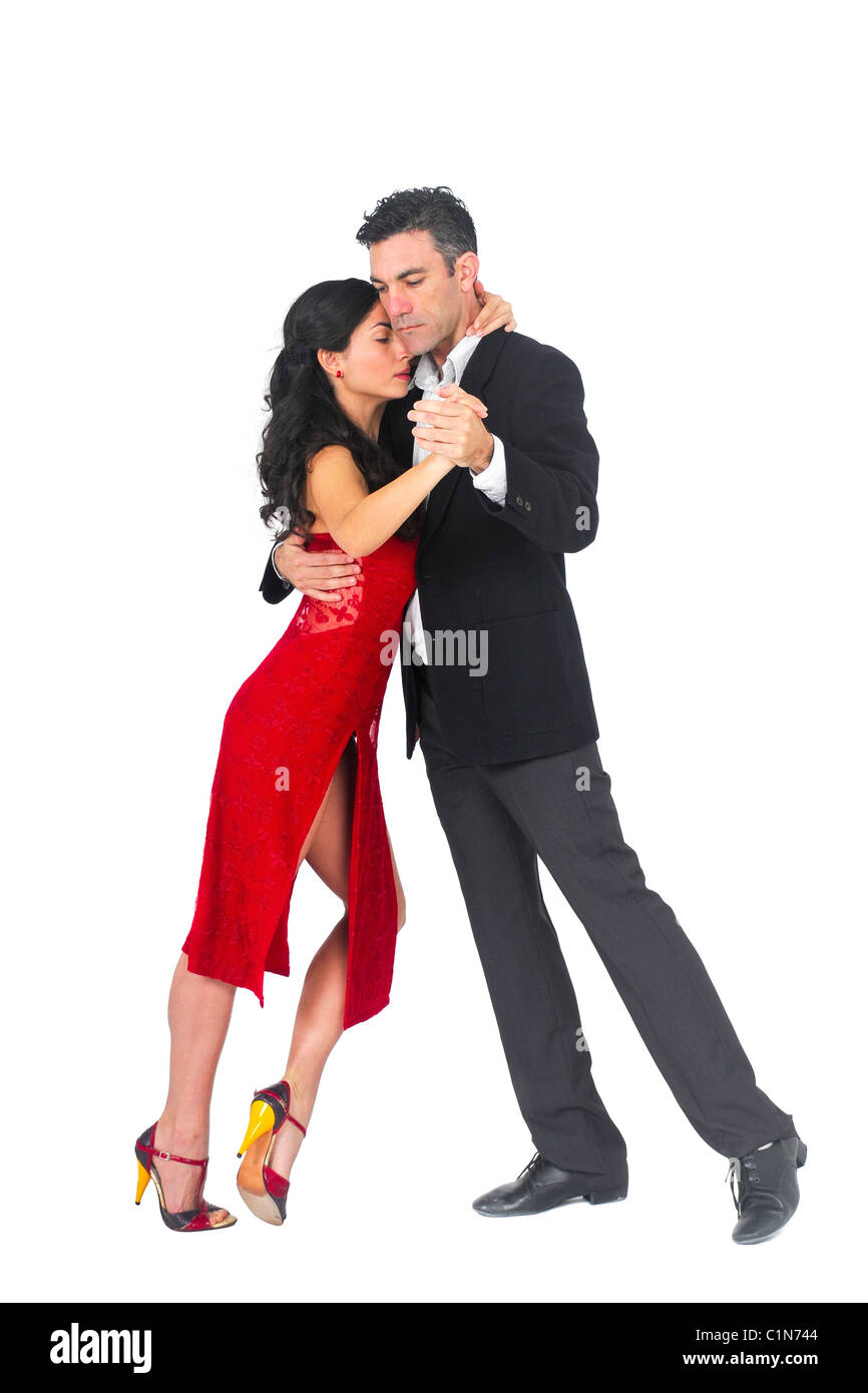 Tango couple romantic couple tango Banque de photographies et d’images ...