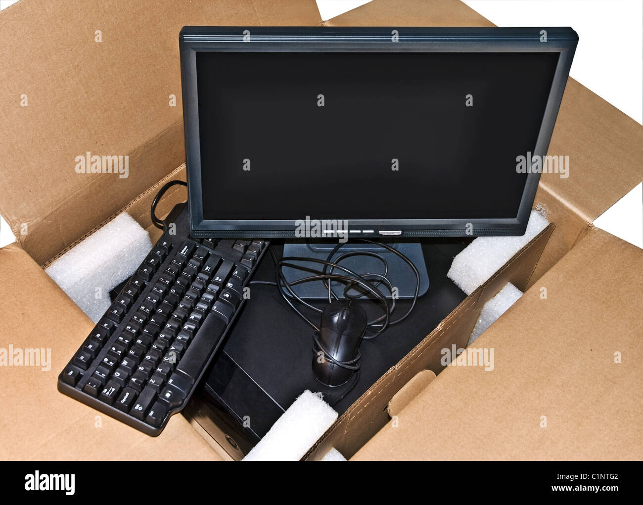 Ordinateur en carton Banque de photographies et d’images à haute ...