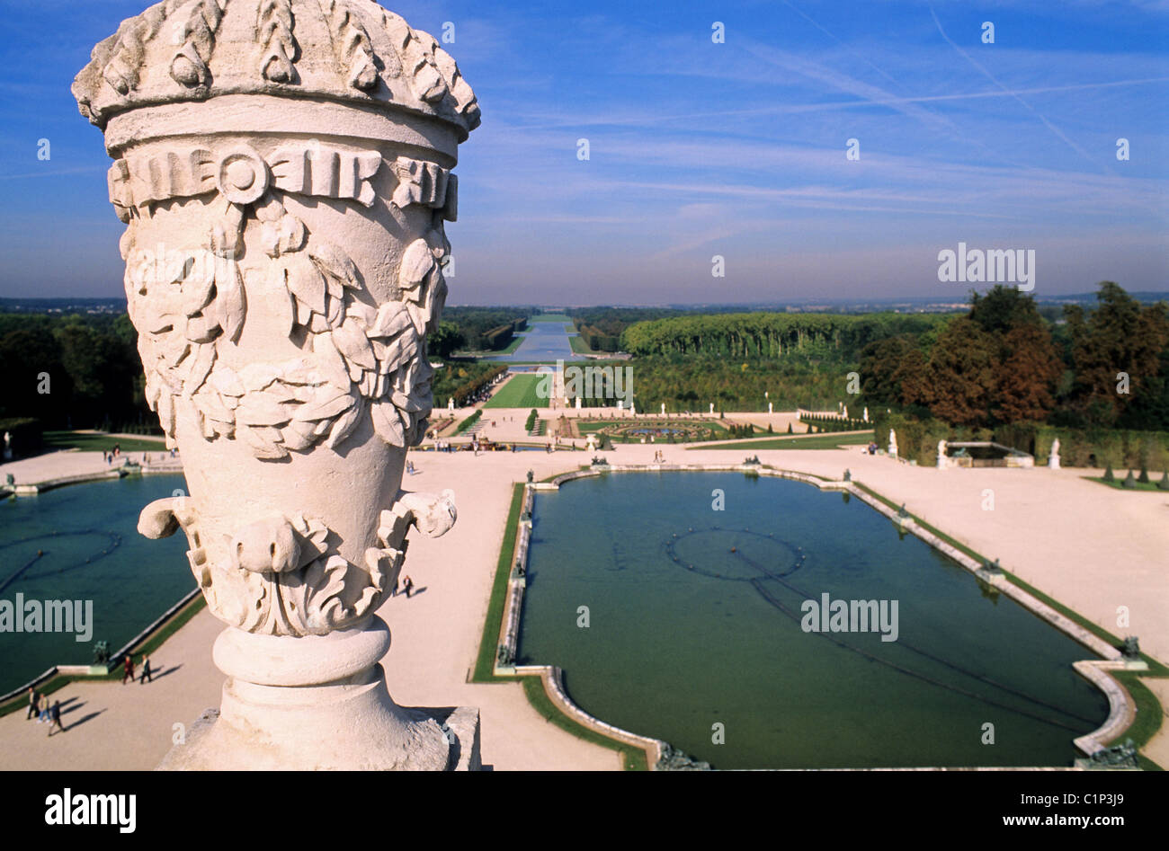 France, Yvelines, Le Château de Versailles, classé au Patrimoine ...