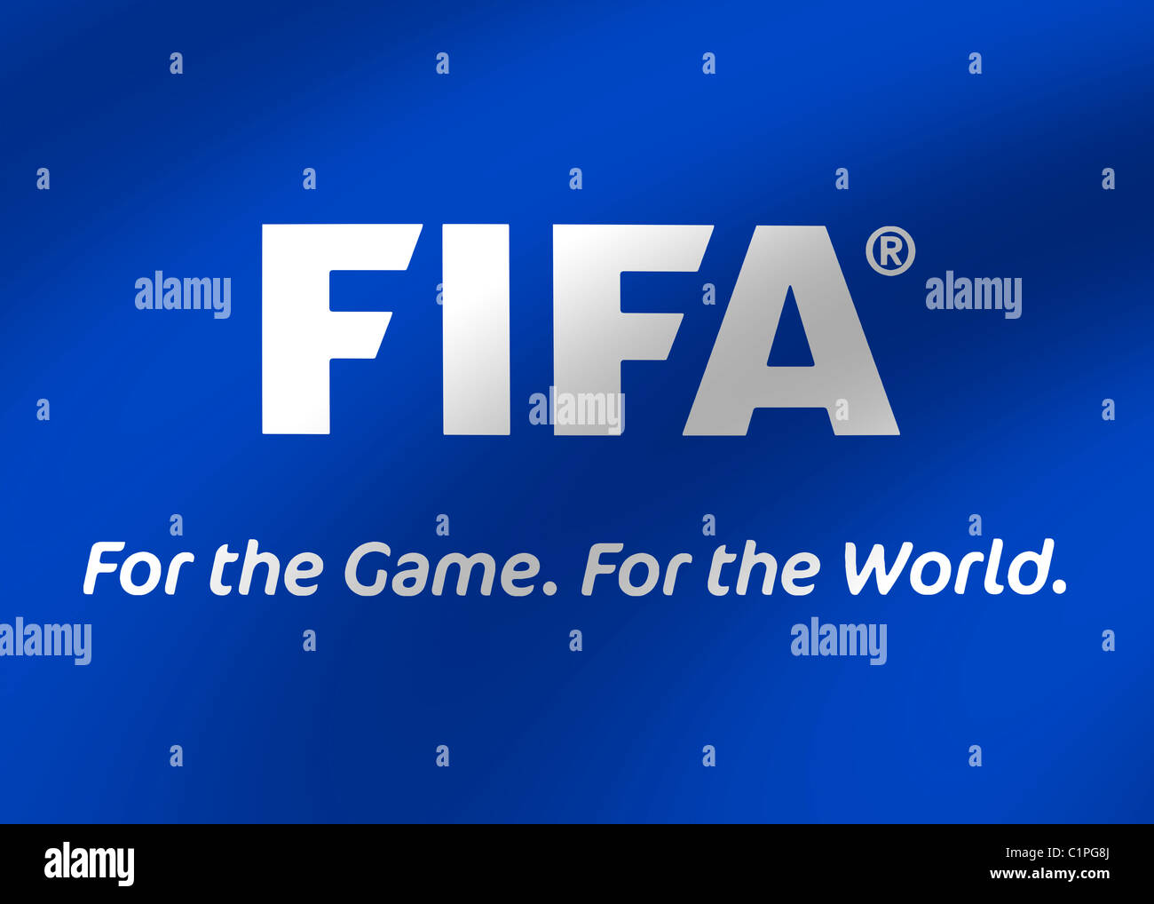 Logo symbole du drapeau de la FIFA Photo Stock - Alamy