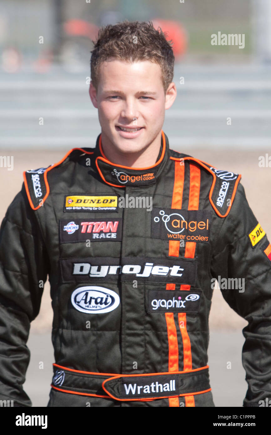 Pilote British Touring Car Frank Wrathall de team Dynojet qui conduit ...
