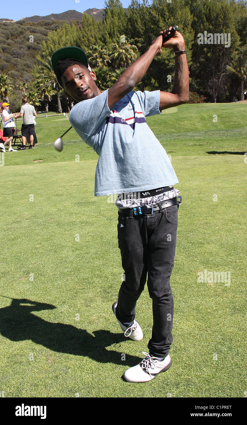 Aaron Aka Swayze 12e Annual Women in Film Celebrity Golf Classic tenue ...