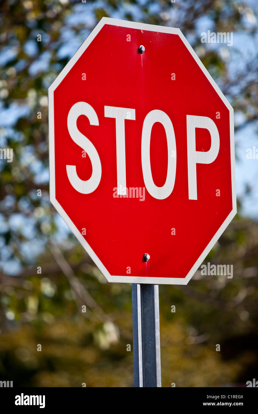 Stop sign pare Banque de photographies et d’images à haute résolution ...