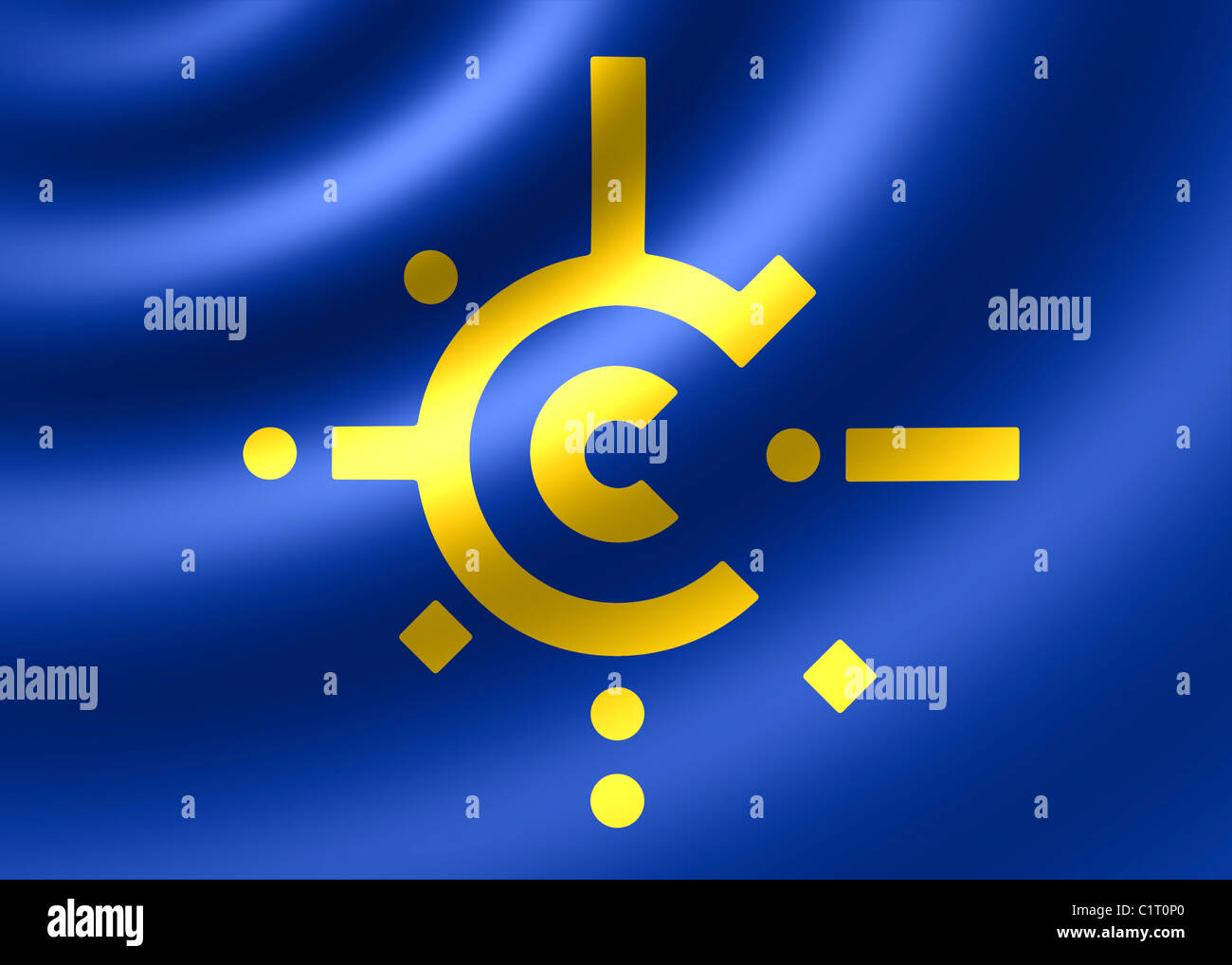 Logo du symbole du drapeau CEFTA Photo Stock - Alamy
