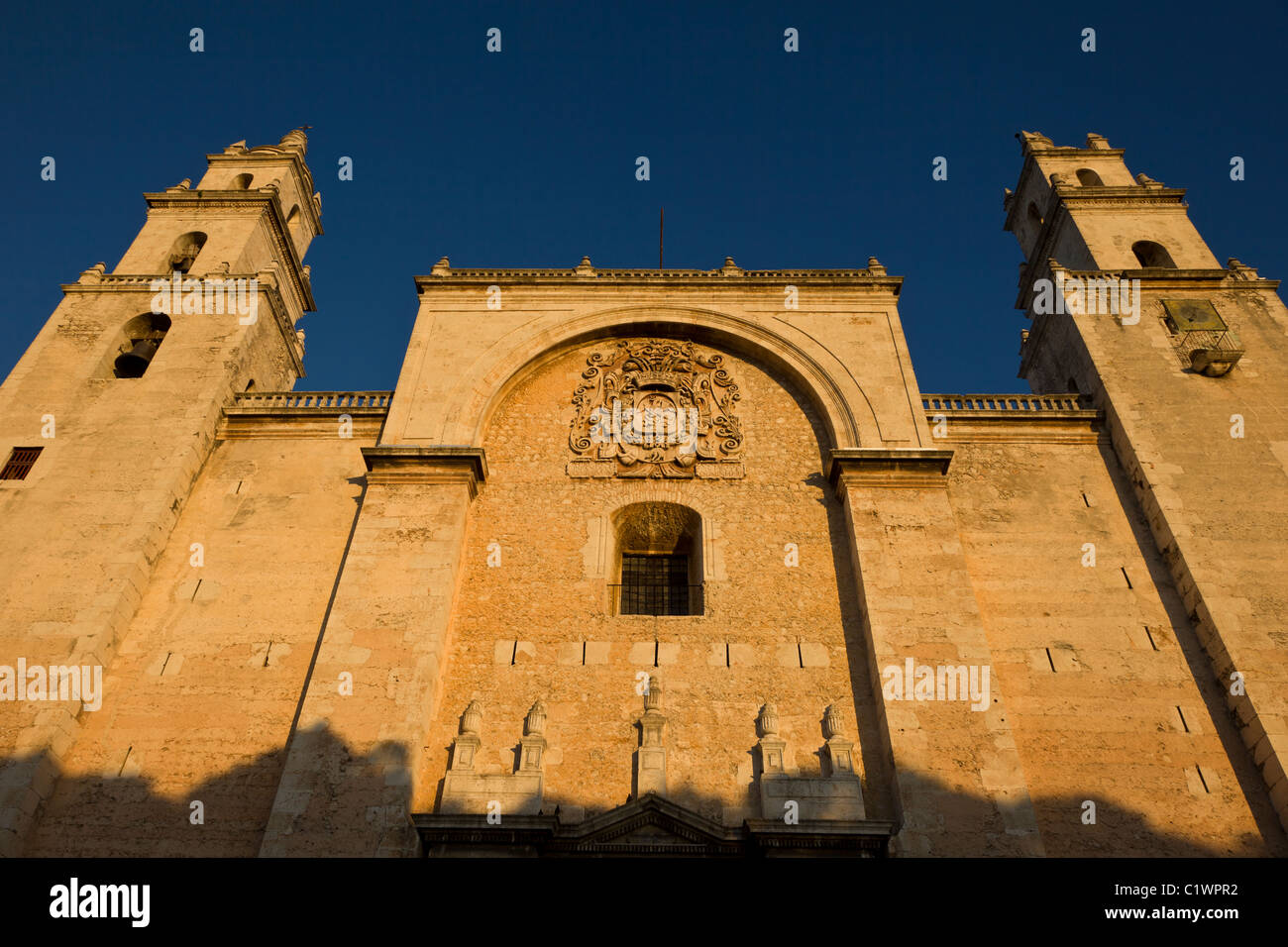 Cathédrale zocalo de merida mexique Banque de photographies et d’images ...