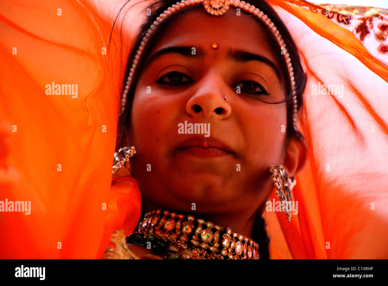 Here and ear ornaments Banque de photographies et d’images à haute ...