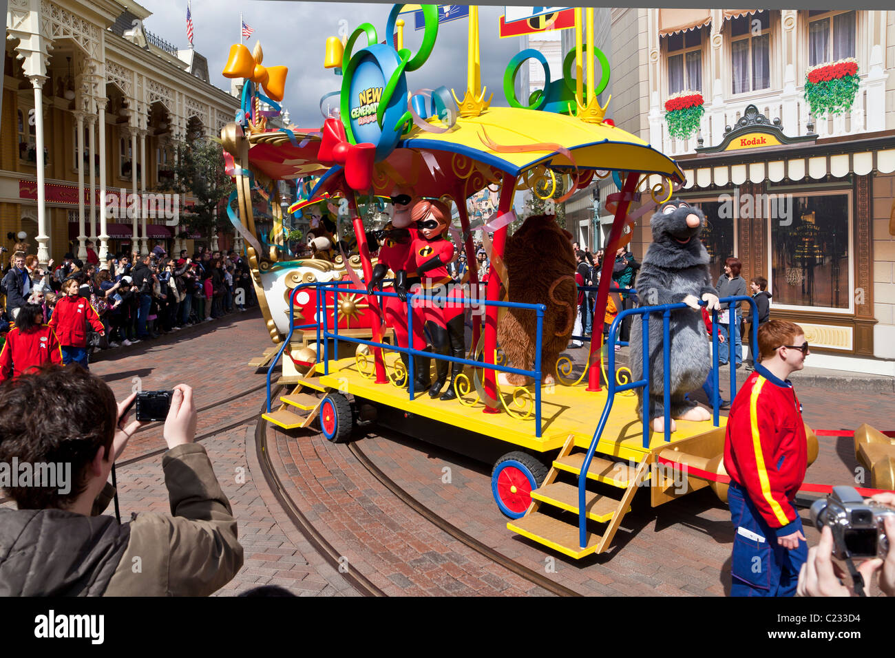 Euro disney paris disneyland paris eurodisney Banque de photographies ...