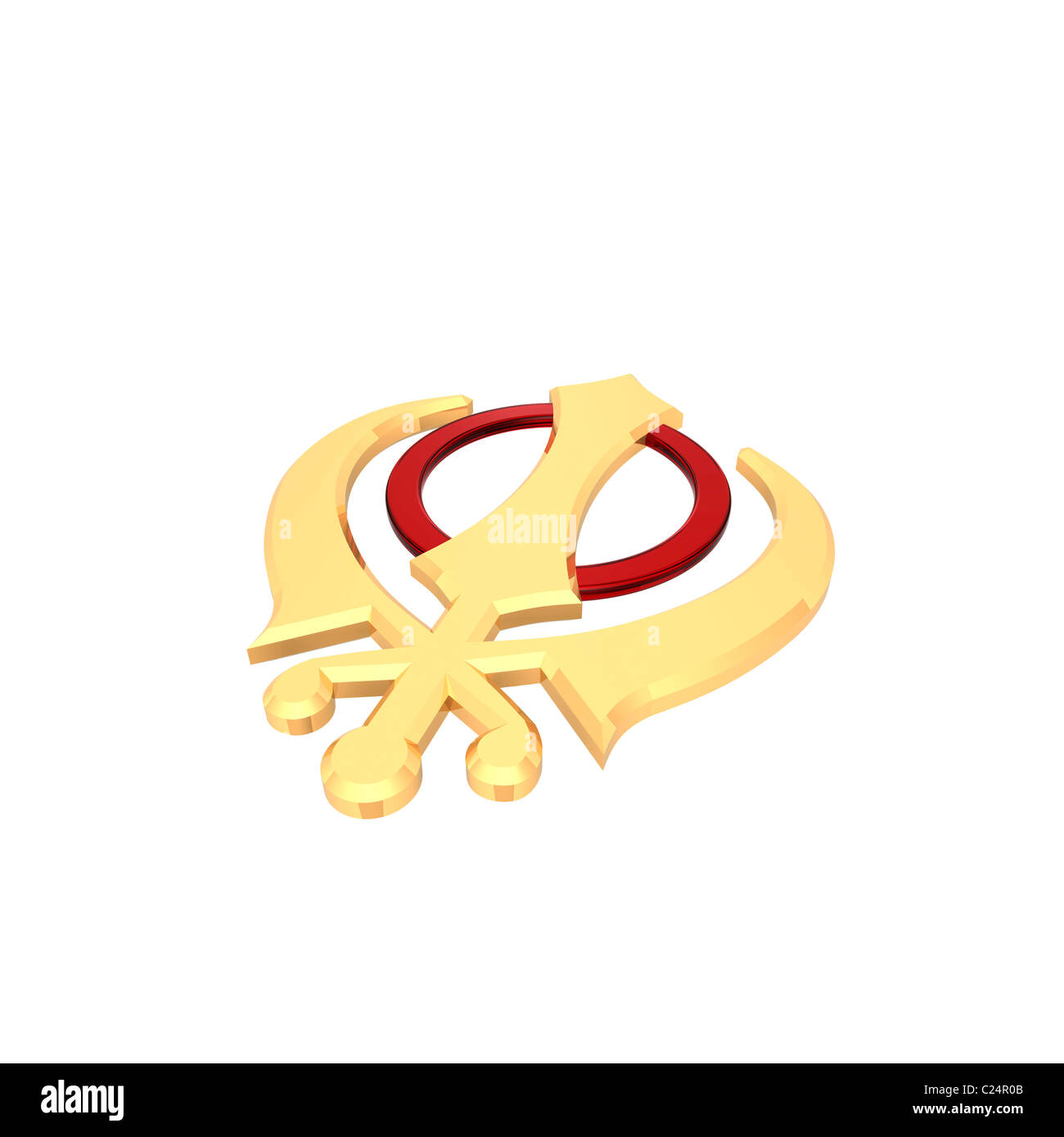 Symbole du sikhisme Photo Stock - Alamy