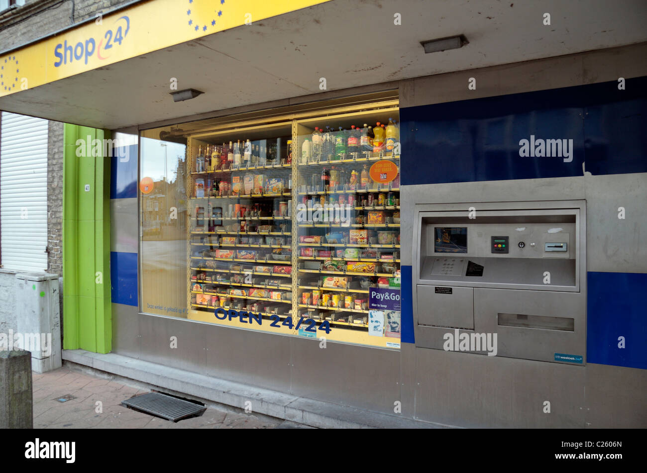 Une réception automatique 24h machine distributrice d'aliments ...
