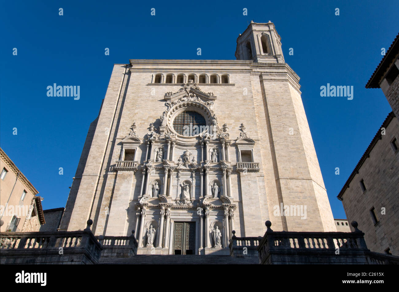 Girona cathedral Banque de photographies et d’images à haute résolution ...
