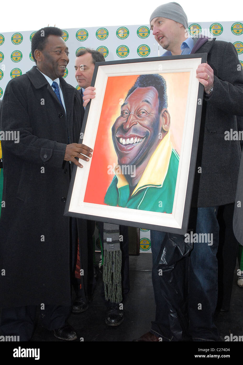 Le légendaire star du football brésilien, Pelé, a rendu visite à ...