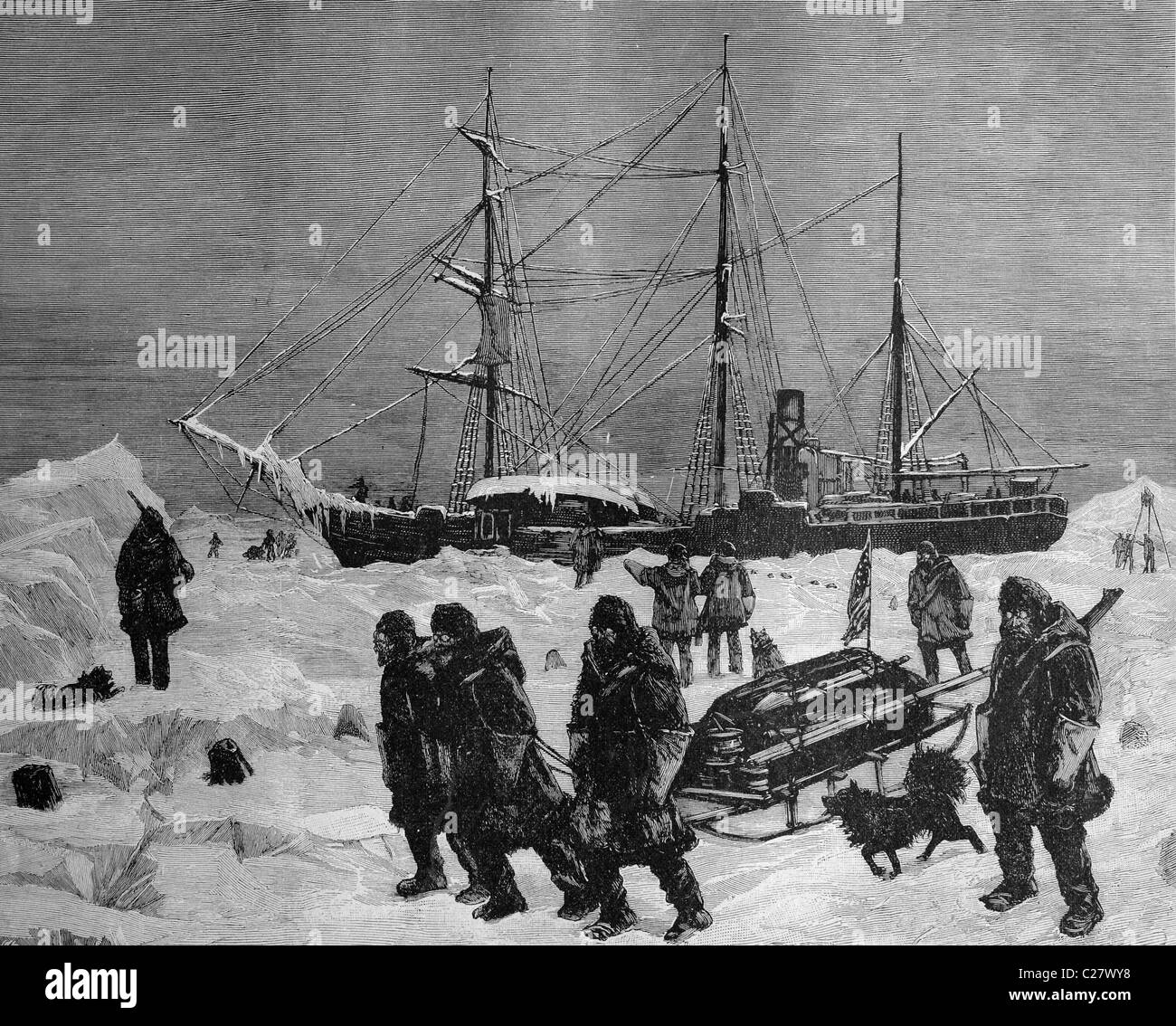 Peary expedition Banque de photographies et d’images à haute résolution ...