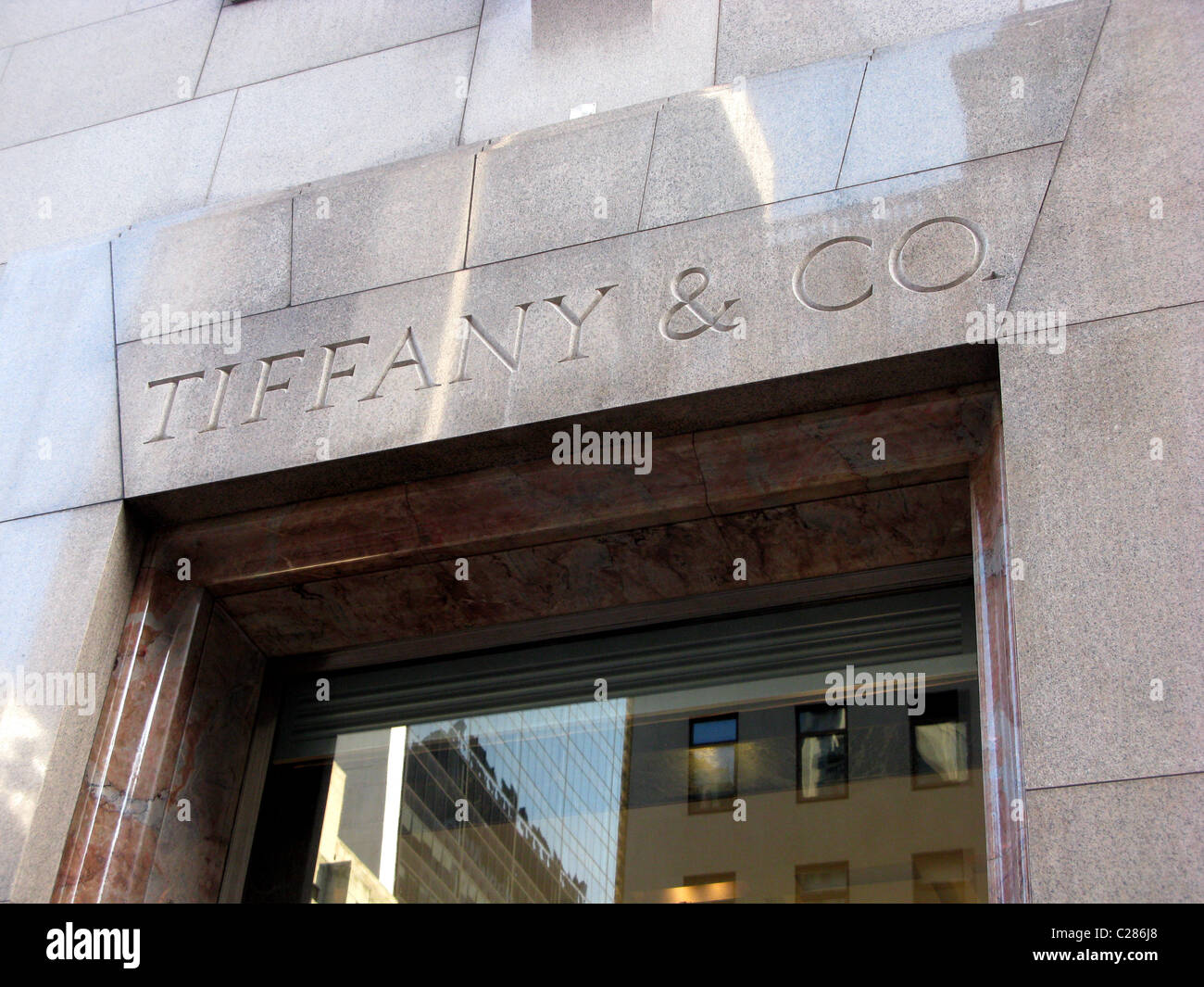 Tiffany co shop store logo Banque de photographies et d’images à haute ...