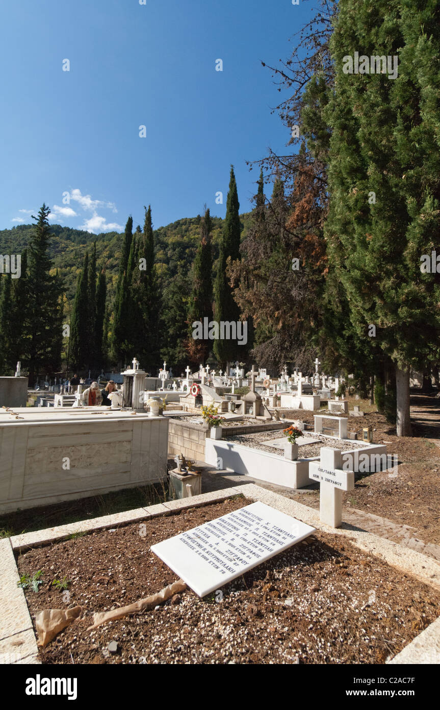 Cimetière grec Banque de photographies et d’images à haute résolution ...