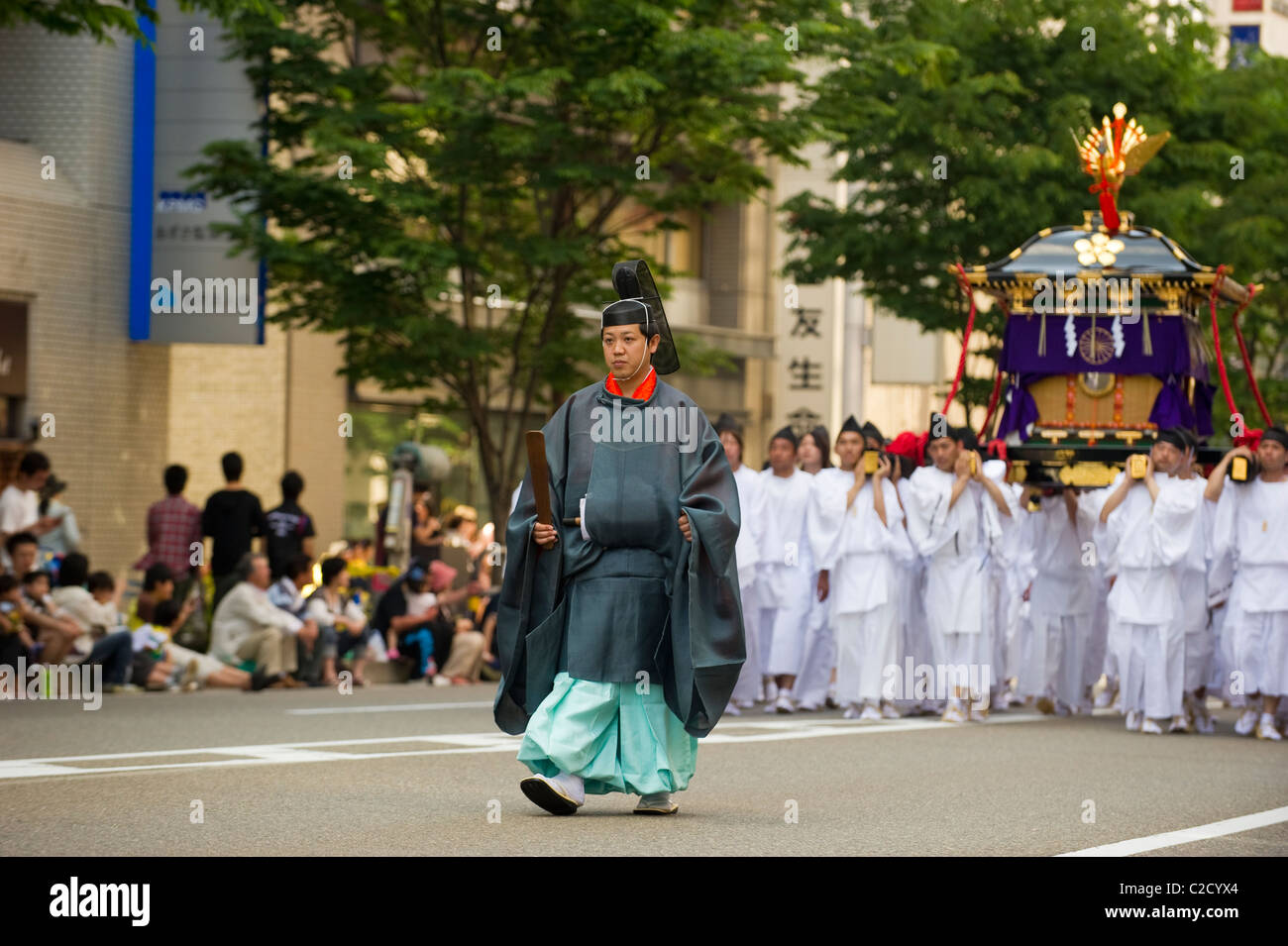 Parade Hyakuman-gokû à Kanazawa, Japon Juin de Hyakumangoku Matsuri ...