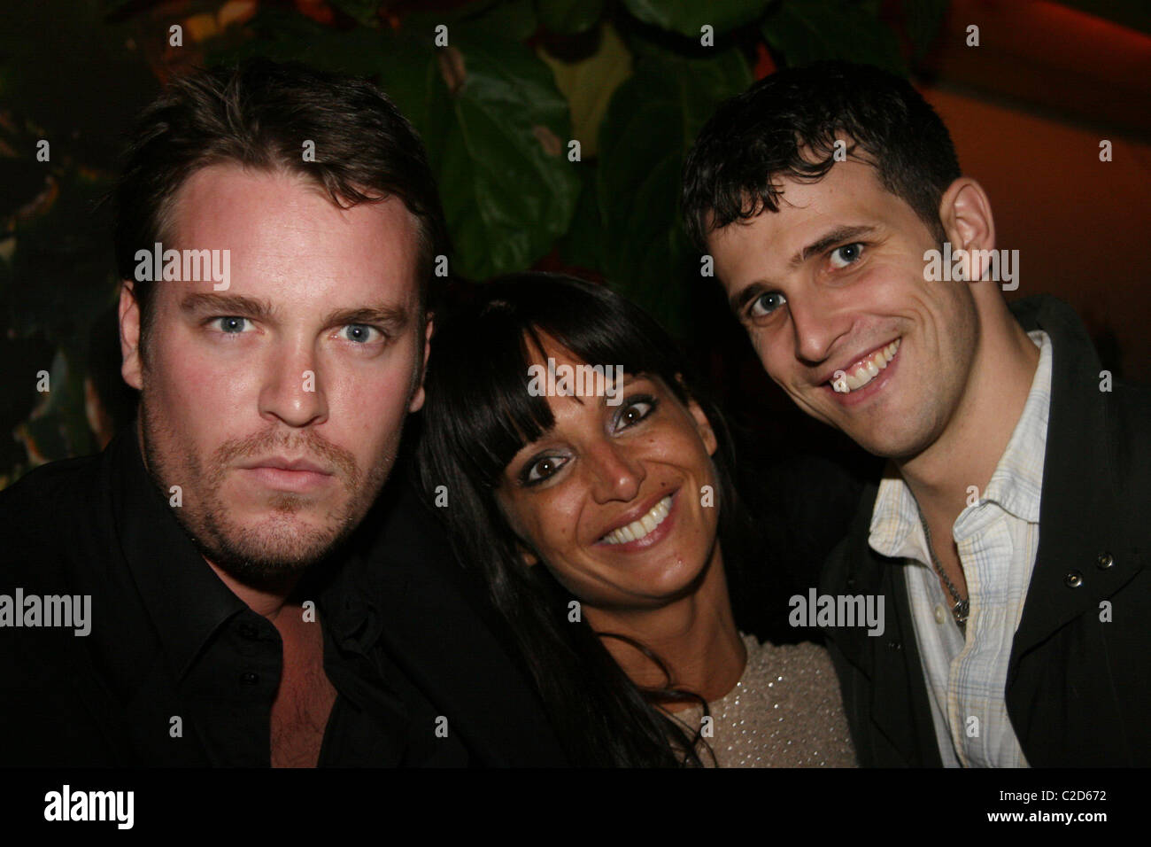Billy Farrell, Emma Snowdon-Jones et Neil Rasmus anniversaire pour Emma ...