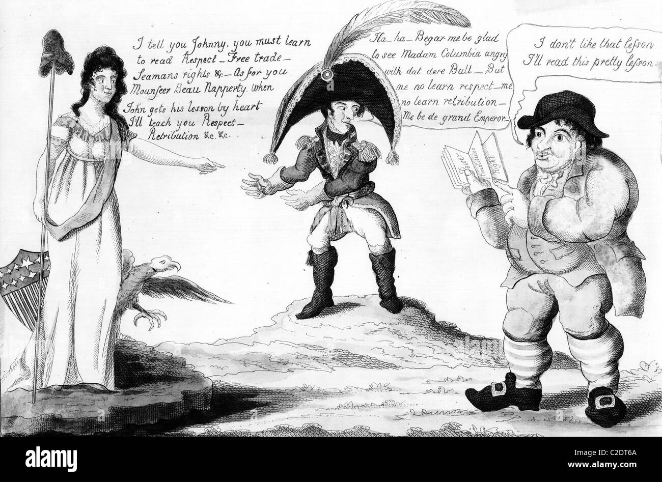 Napoleon bonaparte cartoon Banque de photographies et d’images à haute ...