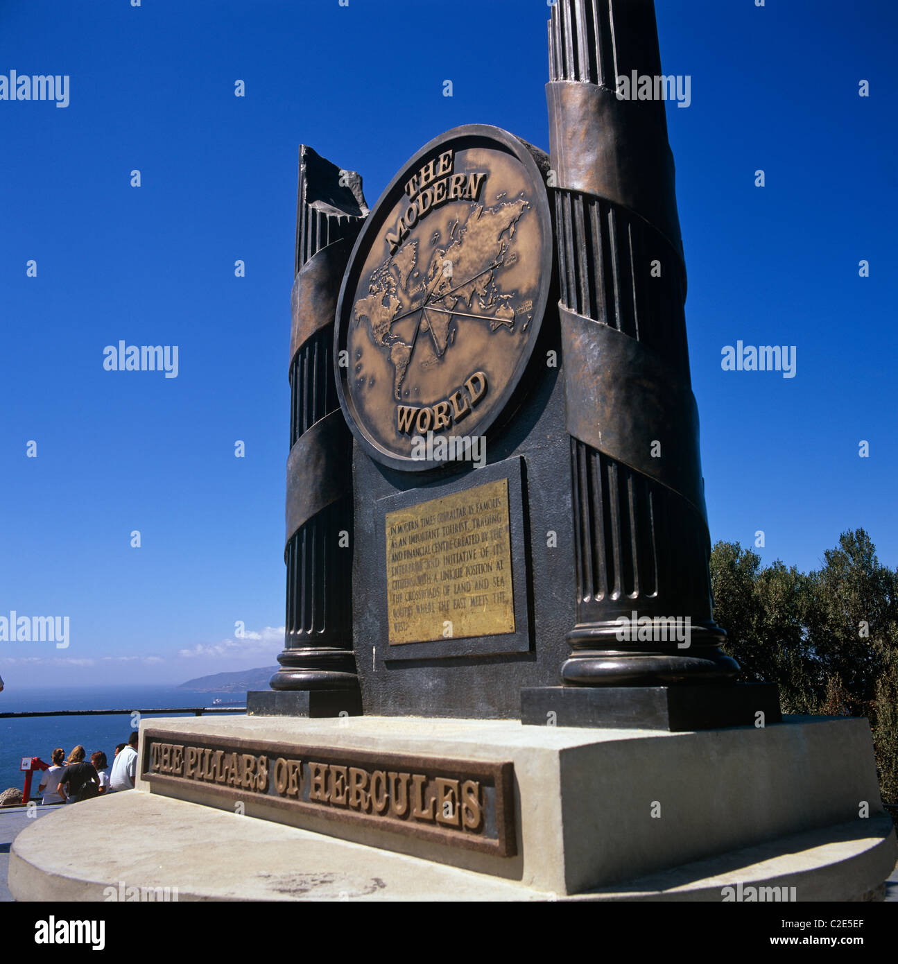 Pillars hercules monument gibraltar Banque de photographies et d’images ...