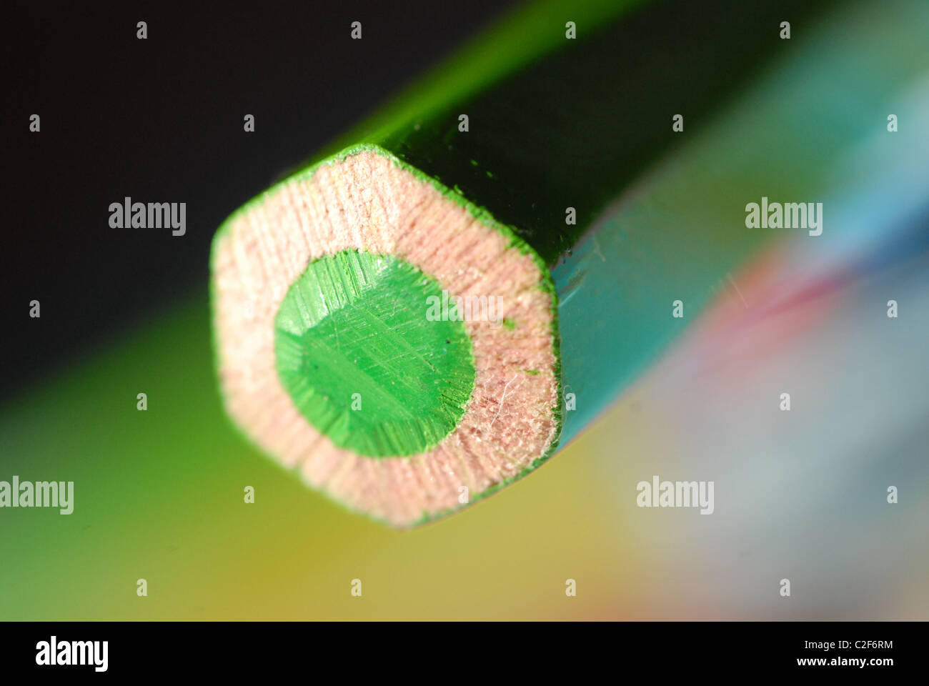 Crayon vert Banque de photographies et d’images à haute résolution - Alamy