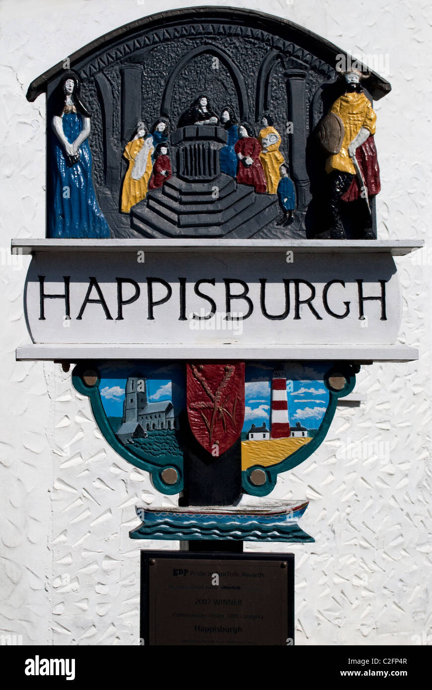 Happisburgh village Banque de photographies et d’images à haute ...