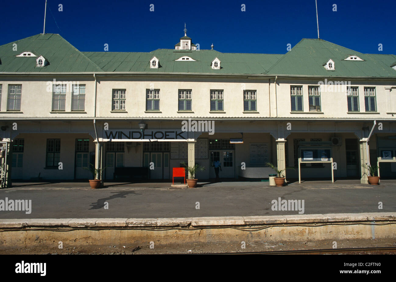 Windhoek railway station Banque de photographies et d’images à haute ...