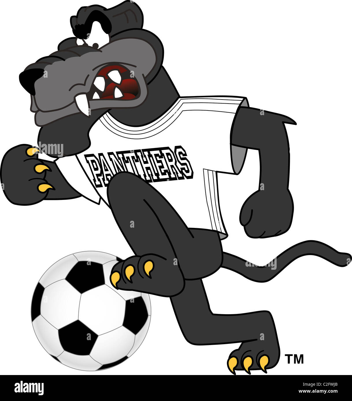 Cartoon panther Banque de photographies et d’images à haute résolution ...