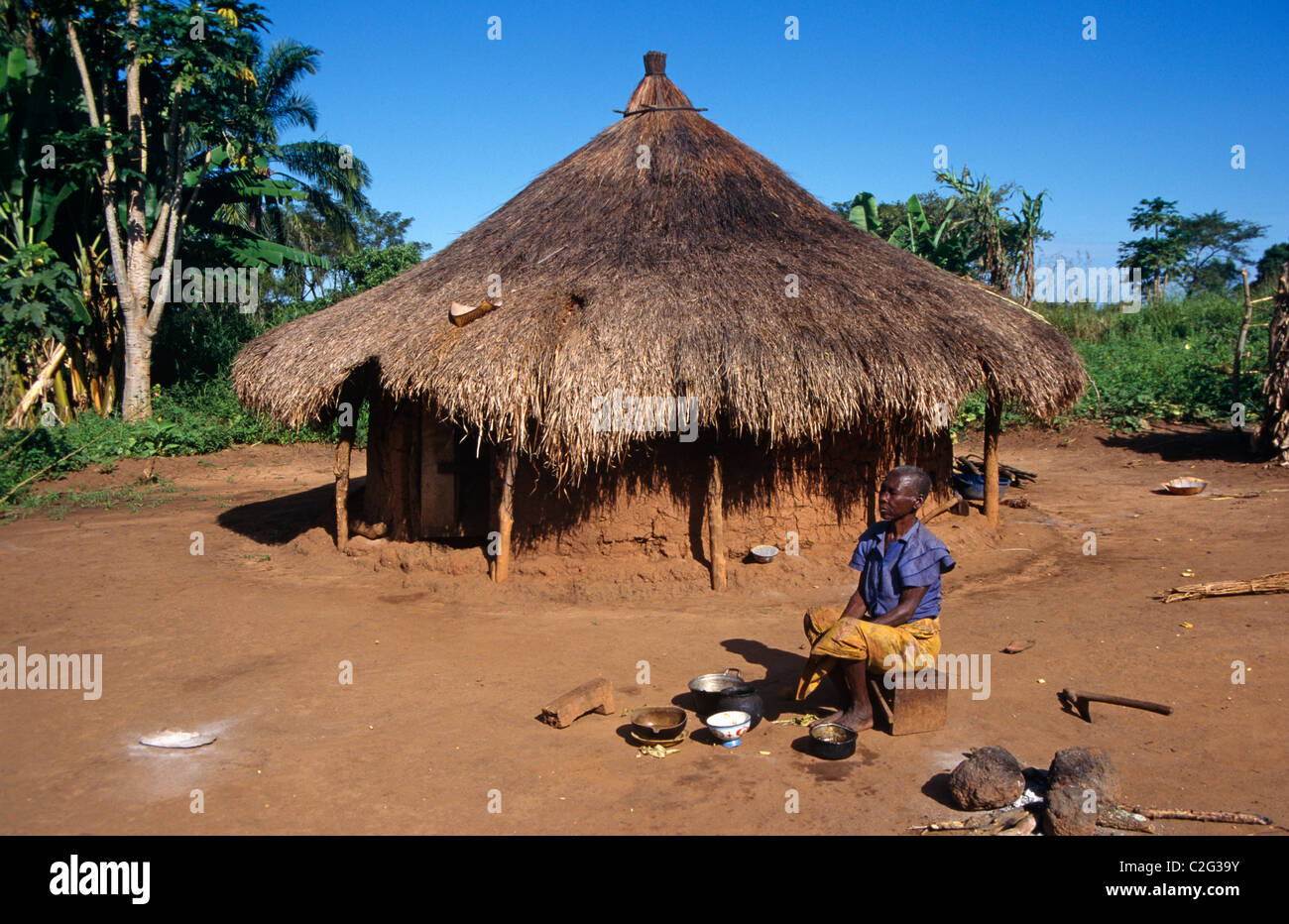 Rural village congo Banque de photographies et d’images à haute ...