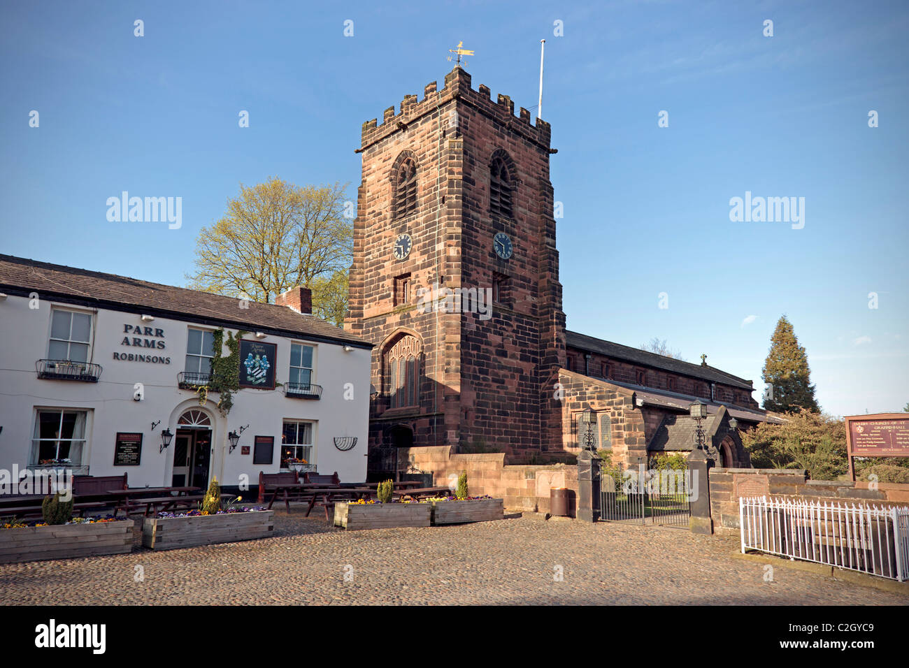 église st wilfrids grappenhall Banque de photographies et d’images à ...