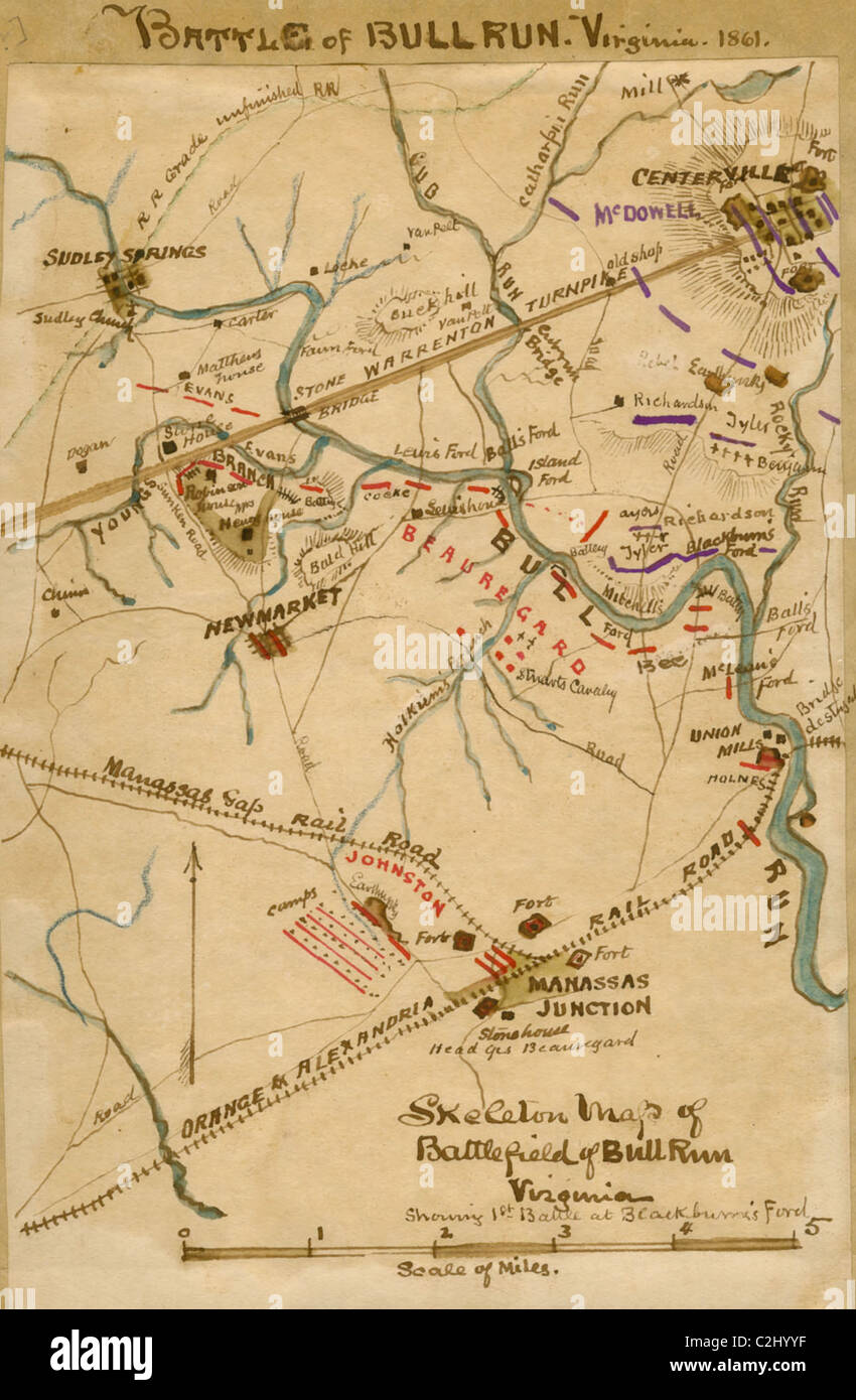 Bataille de blackburns ford Banque de photographies et d’images à haute ...