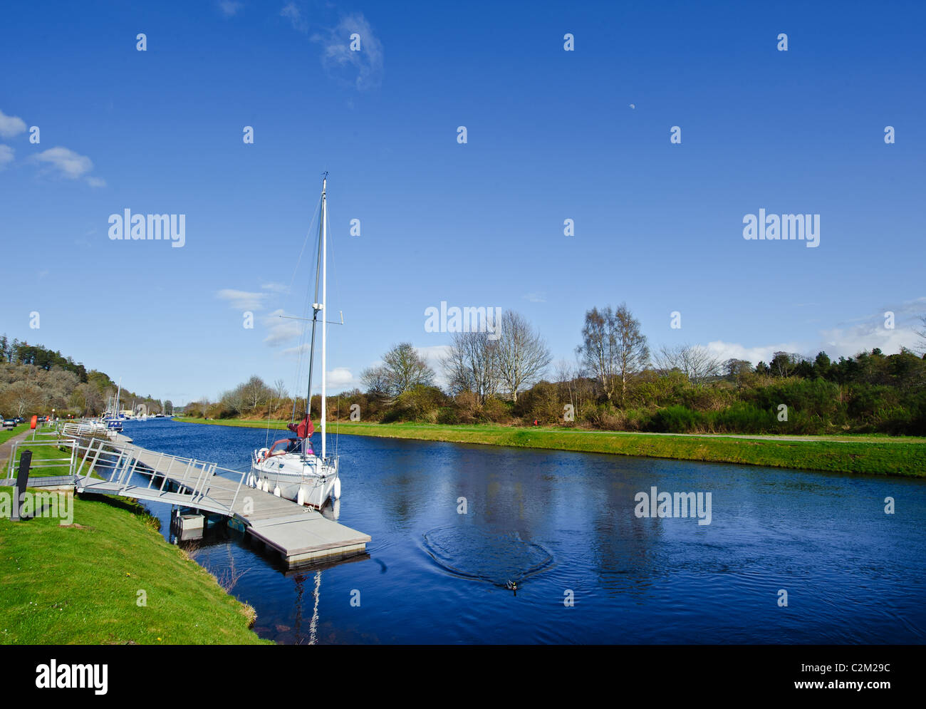La location sur le Canal Calédonien à Dochgarroch près d'Inverness ...