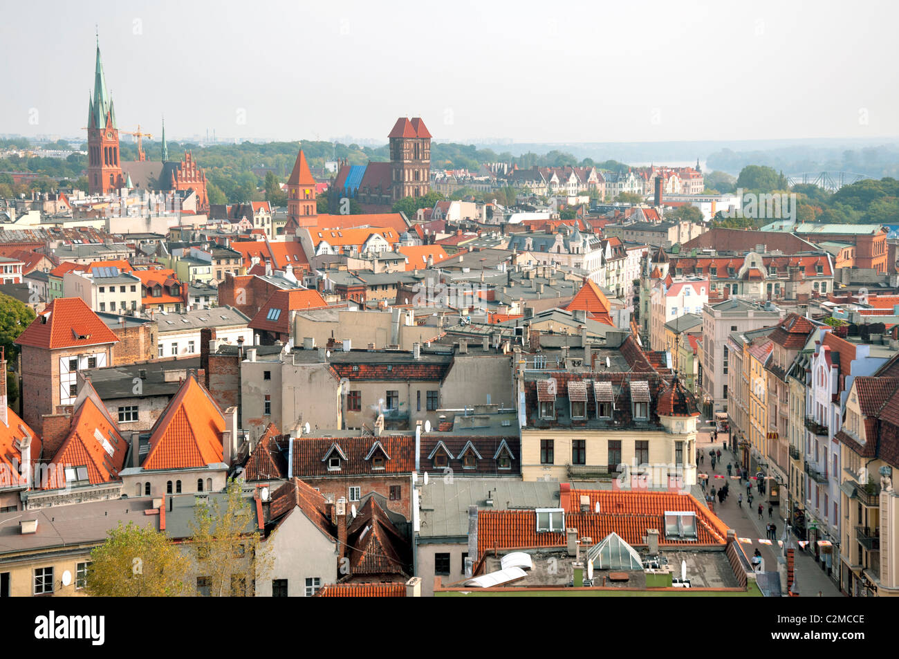 Torun skyline Banque de photographies et d’images à haute résolution ...