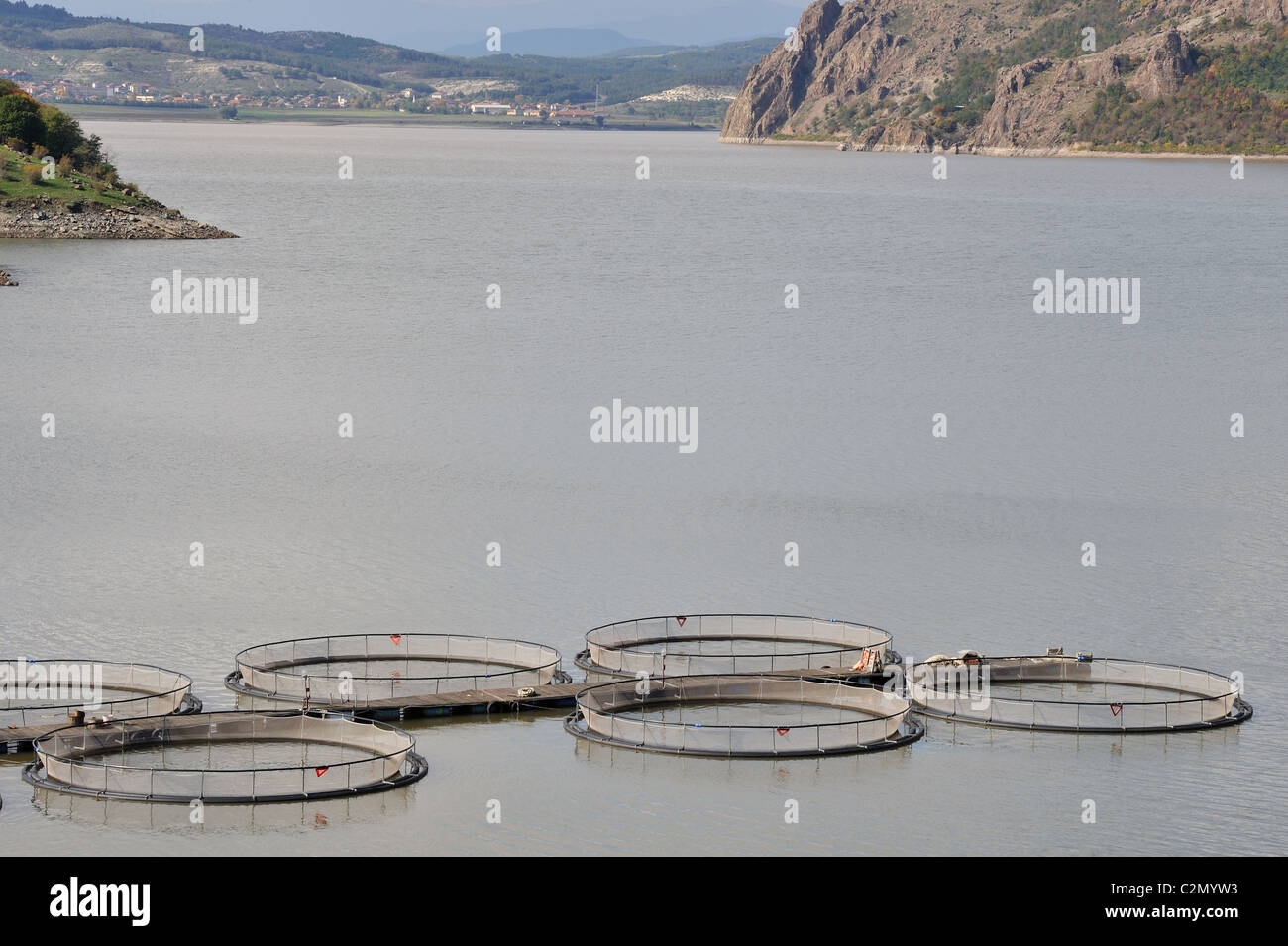 Pisciculture fish farm Banque de photographies et d’images à haute ...
