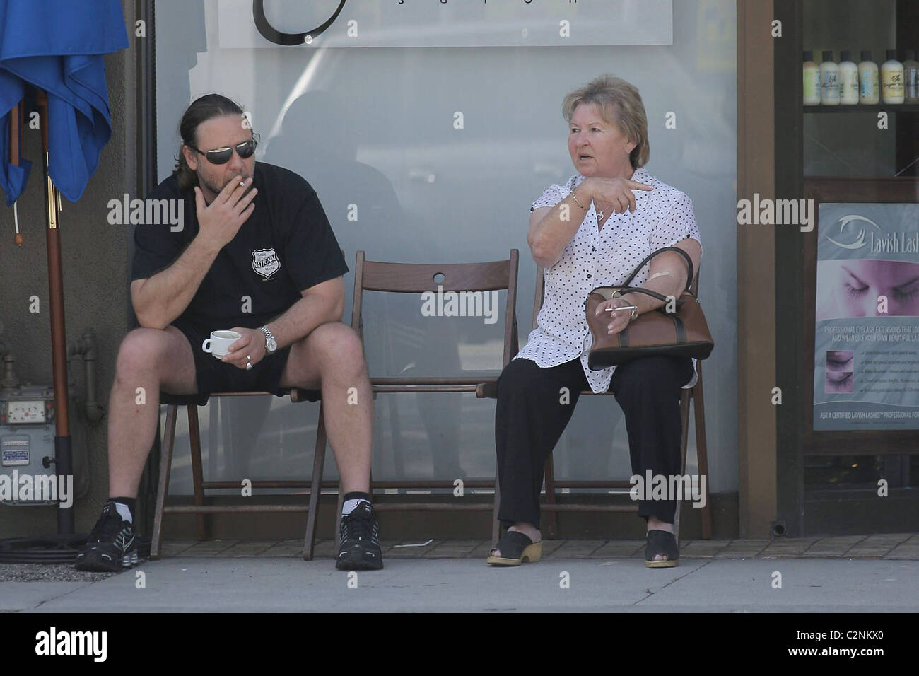 Russell Crowe prend une pause et bénéficie d''une machine à expresso et ...