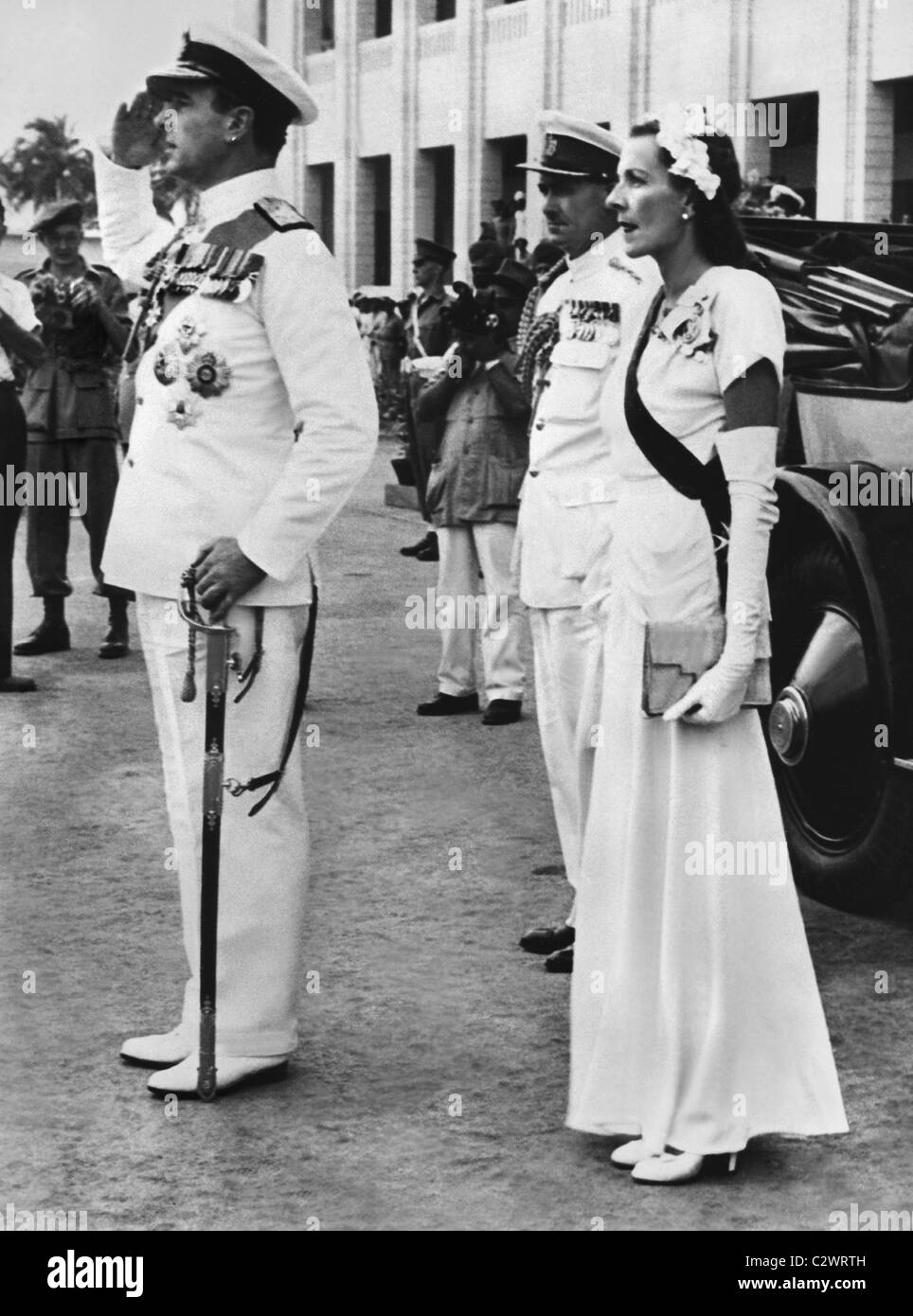 LORD LOUIS MOUNTBATTEN ET LADY EDWINA MOUNTBATTEN lord et lady ...