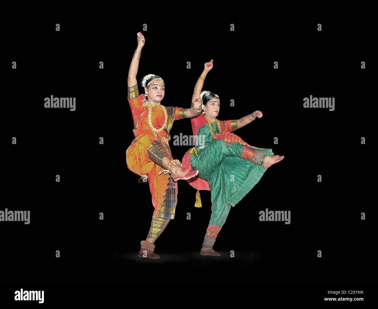 Bharatanatyam danse classique Banque de photographies et d’images à ...