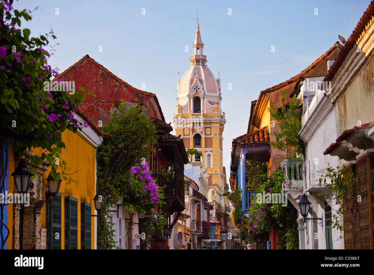 Cartagena colombia cathedral Banque de photographies et d’images à ...