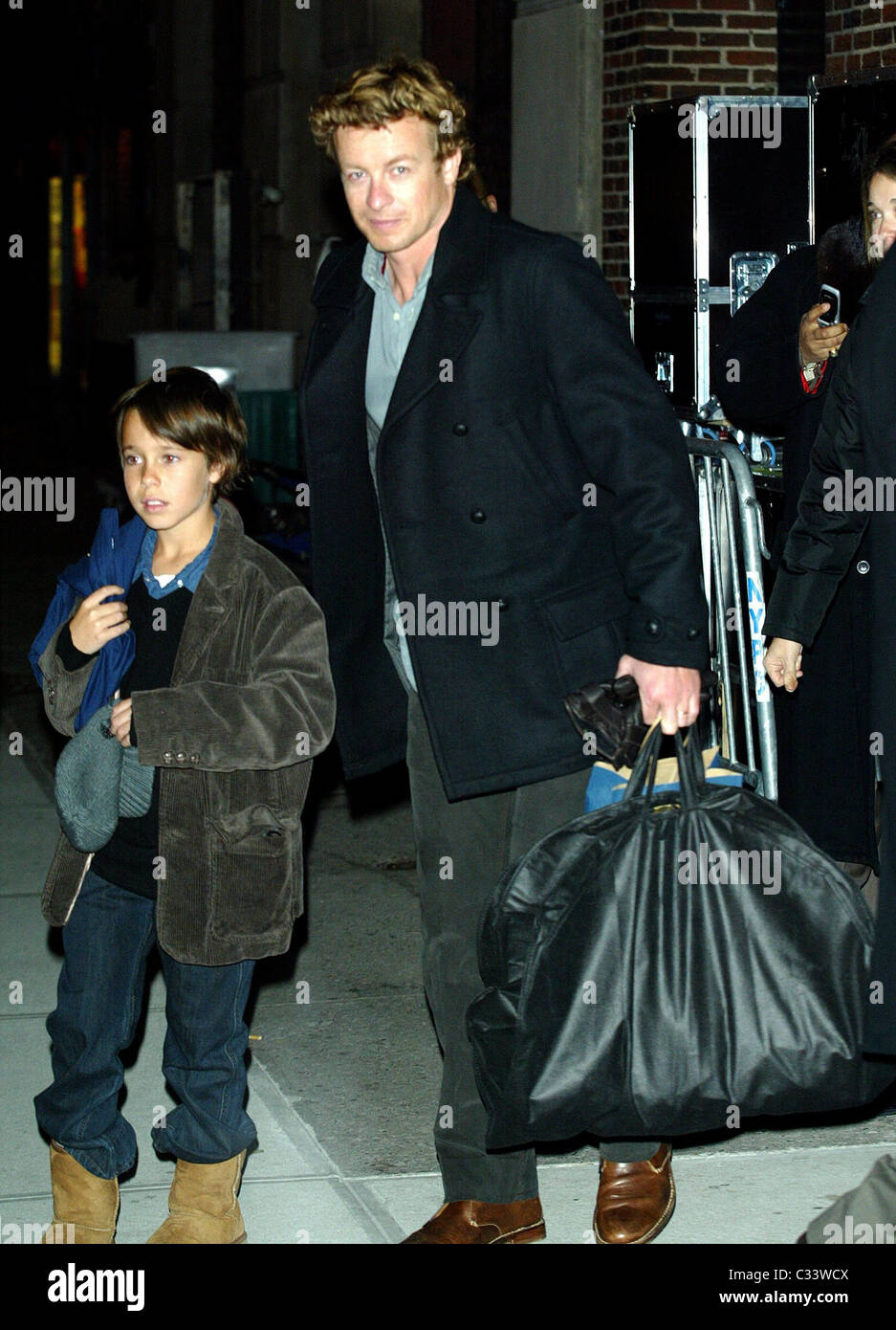 Simon baker and son Banque de photographies et d’images à haute ...