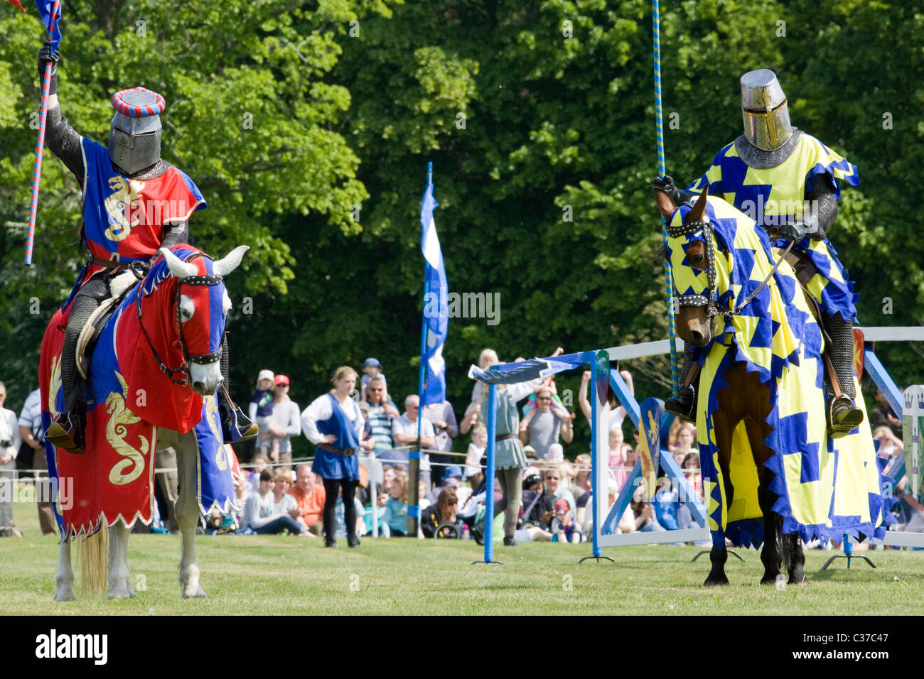 Joute équestre Banque de photographies et d’images à haute résolution ...