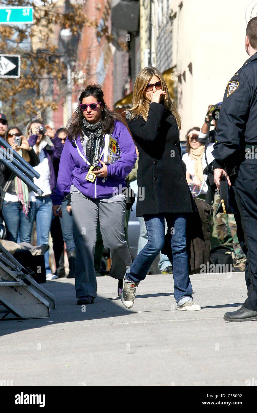 Jennifer Aniston sur le tournage de son nouveau film 'La' Baster en ...