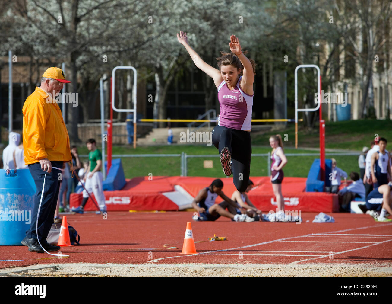 Piste de saut en longueur Banque de photographies et d’images à haute ...