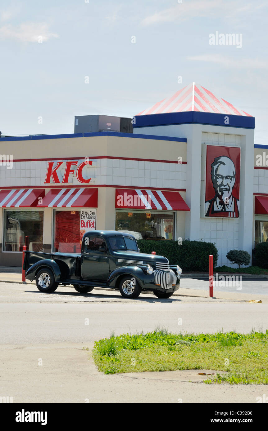 Kentucky fried chicken restaurant in Banque de photographies et d ...