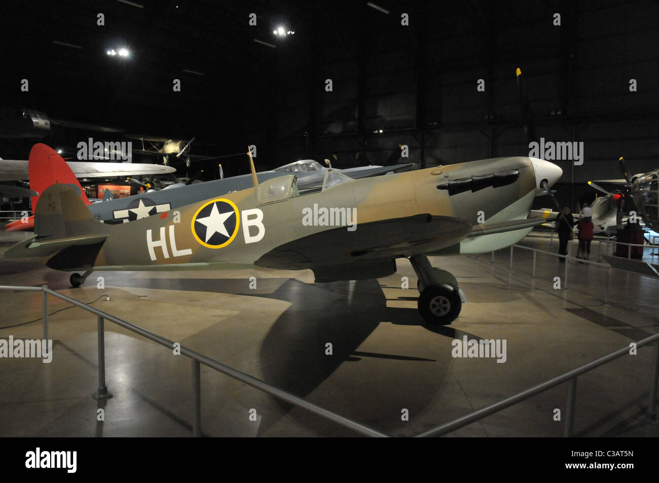 Spitfire cockpit canopy aircraft Banque de photographies et d’images à ...