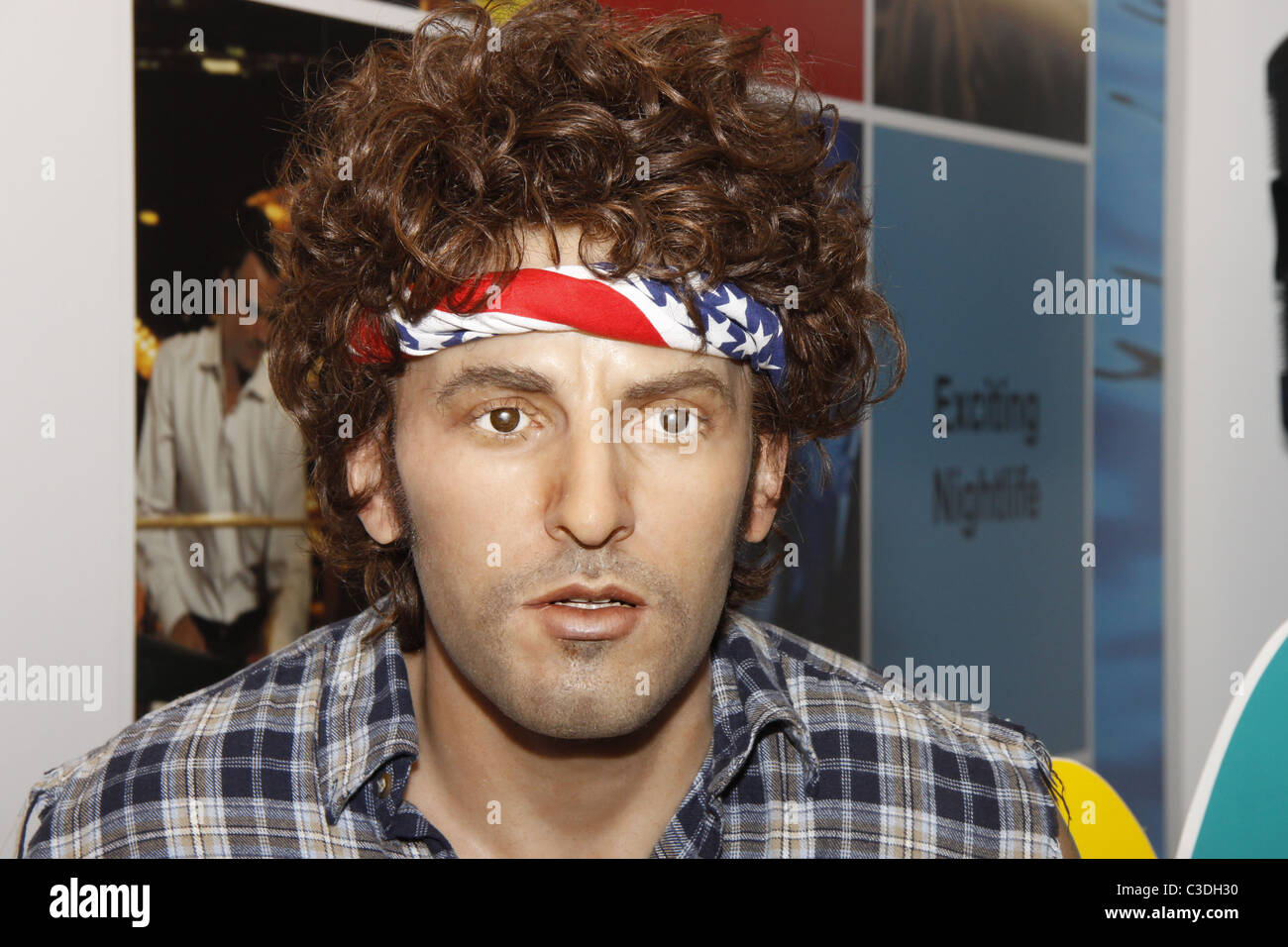 Bruce Springsteen sculpture cire sculptures de cire de Madame Tussauds ...