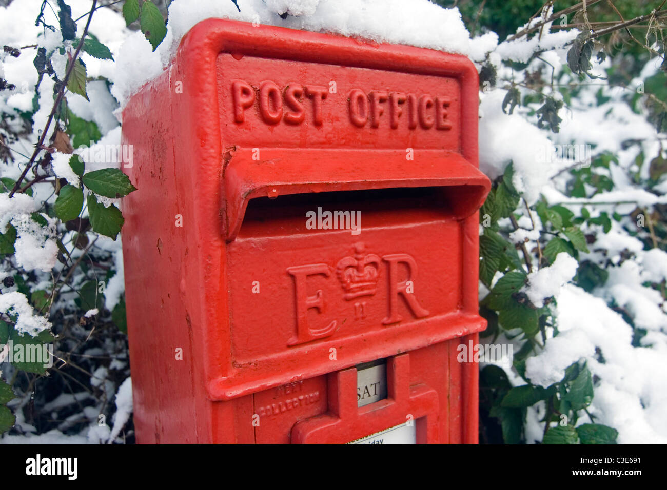 Ouvriers du courrier royal en hiver Banque de photographies et d’images ...