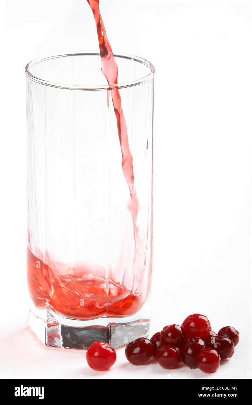 Cranberry juice Banque de photographies et d’images à haute résolution ...