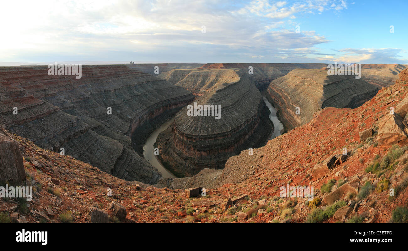 Méandre de la rivière san juan Banque de photographies et d’images à ...