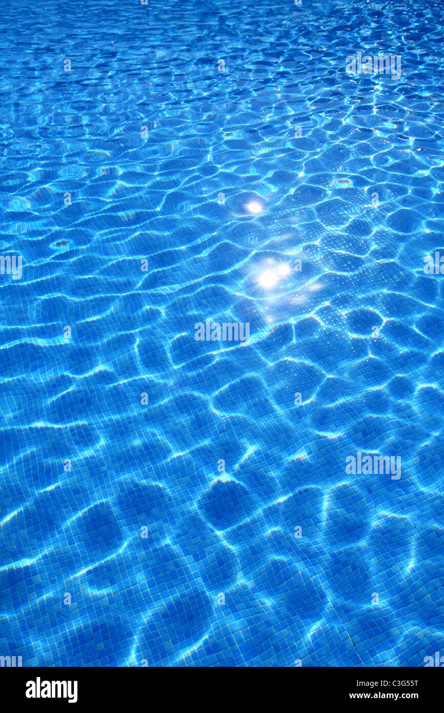 Pool tiles water texture Banque de photographies et d’images à haute ...